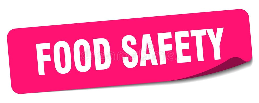 Food Safety Sticker. Food Safety Label Stock Vector - Illustration of ...