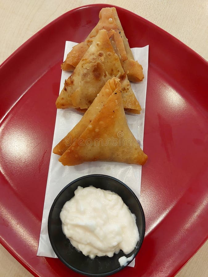 This Food is Samosa, a Typical Food from Arab Countries, the Taste of ...