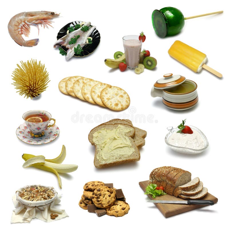 Food Sampler stock image. Image of biscuit, cracker, muesli - 6432283