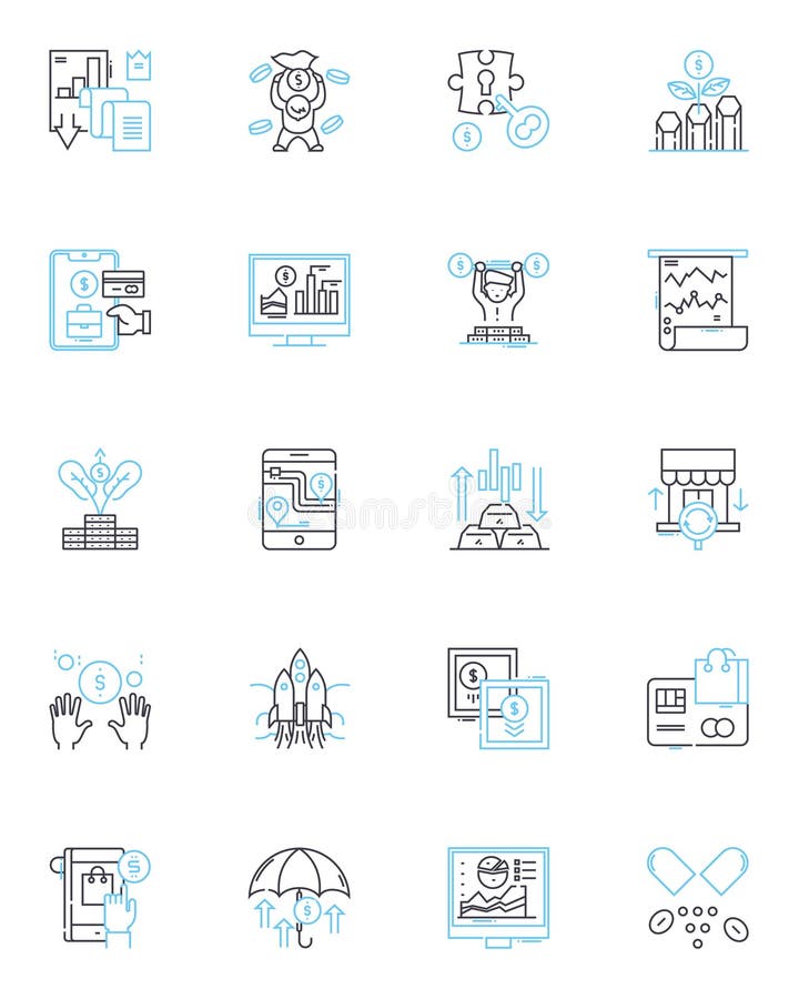 Food Science Linear Icons Set. Nutrition, Microbiology, Fermentation ...