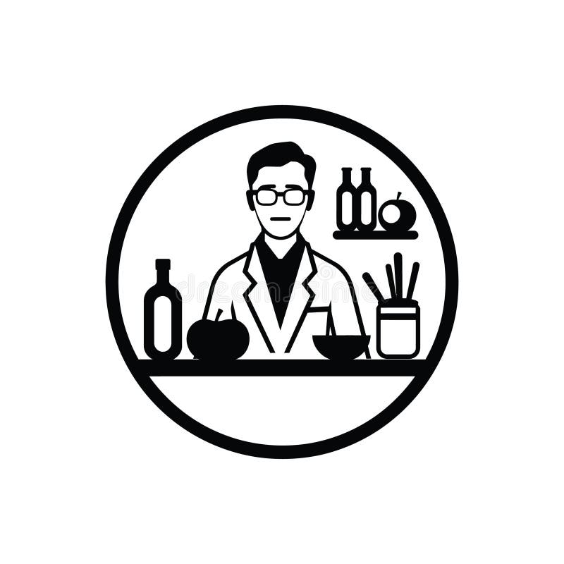Food Scientist Icon stock vector. Illustration of product - 296706329