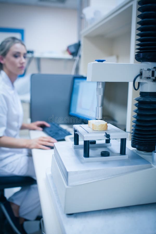Food Scientist Using Technology To Analyse Bread Stock Photos - Free ...