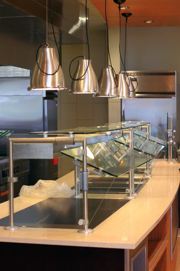 Cafeteria Food Counter stock photo. Image of counter - 44779614