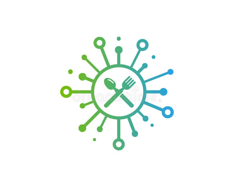 Food Share Icon Logo Design Element Stock Vector - Illustration of ...