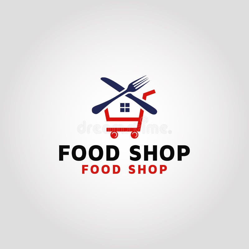 Food Shop Vector Logo Design Template Idea and Inspiration Stock Vector ... Food Shop Vector Logo Design Template Idea and Inspiration Stock Vector ...