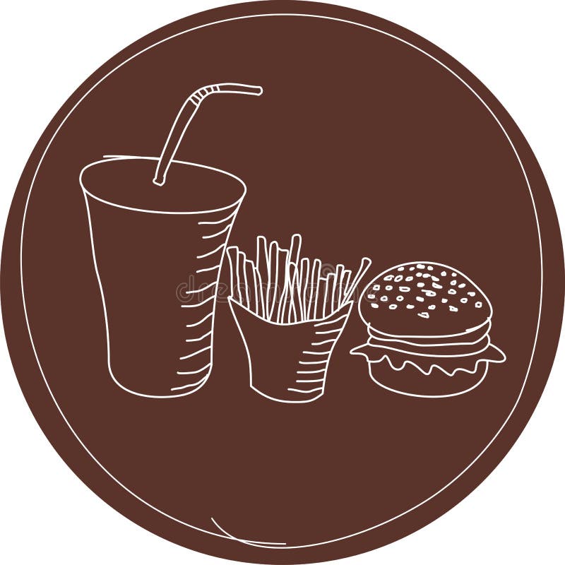 Food sign stock vector. Illustration of icon, sign, drink - 20554883