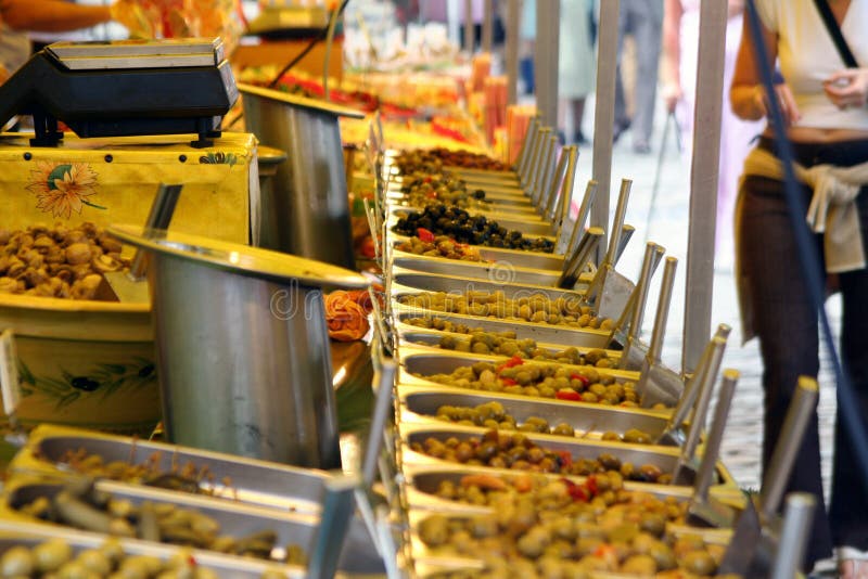 Food Stall stock image. Image of color, colorful, marketplace - 194269