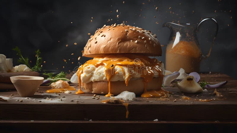 Food Styling Gastronomy Composition Aesthetics Created with Generative ...