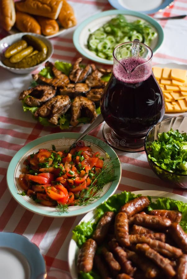 Many chinese food on table stock image. Image of table - 42911375