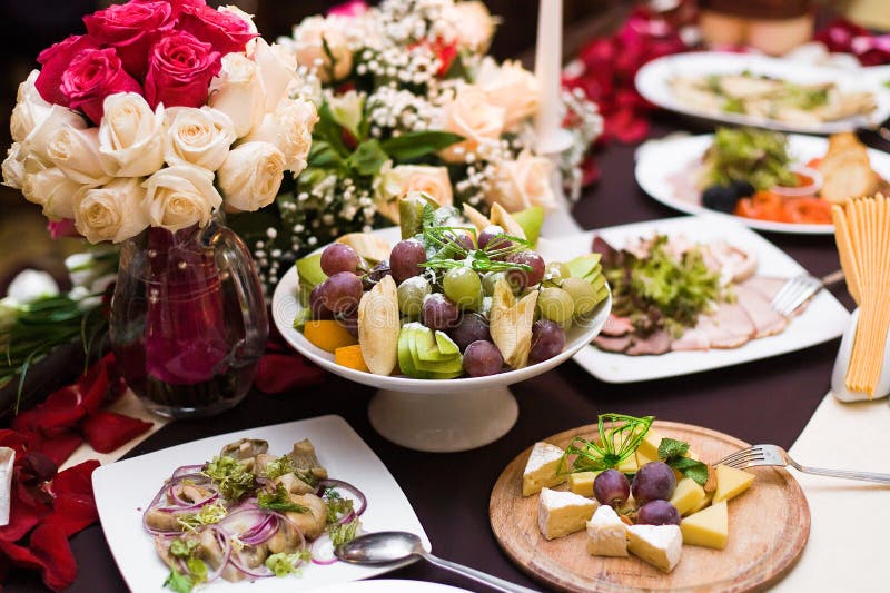 Food on the table stock image. Image of cheese, appetizer - 23118599