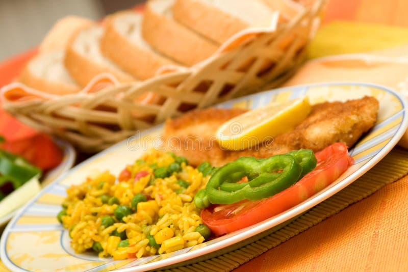 Food on table stock image. Image of table, loaf, delicious - 6200817