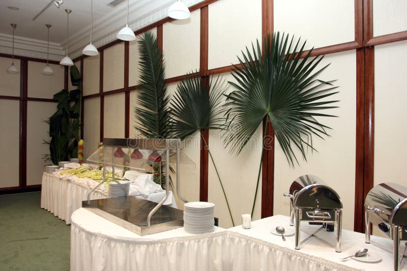 Food table arrangement stock image. Image of arrangement - 15029445