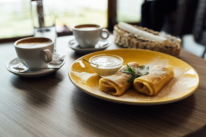 Food on the Table. Breakfast on the Table Stock Image - Image of bread ...