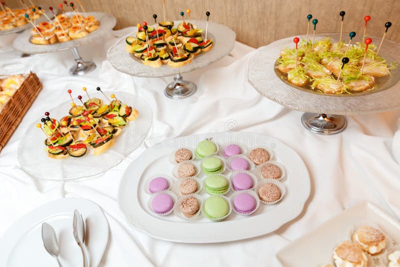 Food on table at event stock photo. Image of celebration - 91346496
