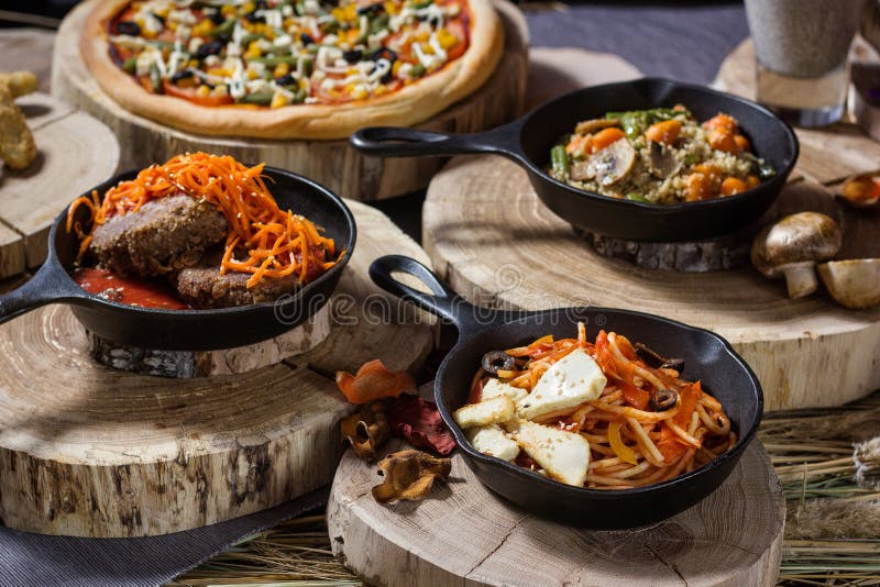 Food on the table stock image. Image of green, lunch - 89089831