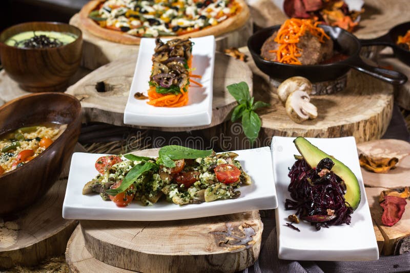 Food on the table stock image. Image of lunch, asian - 89089863