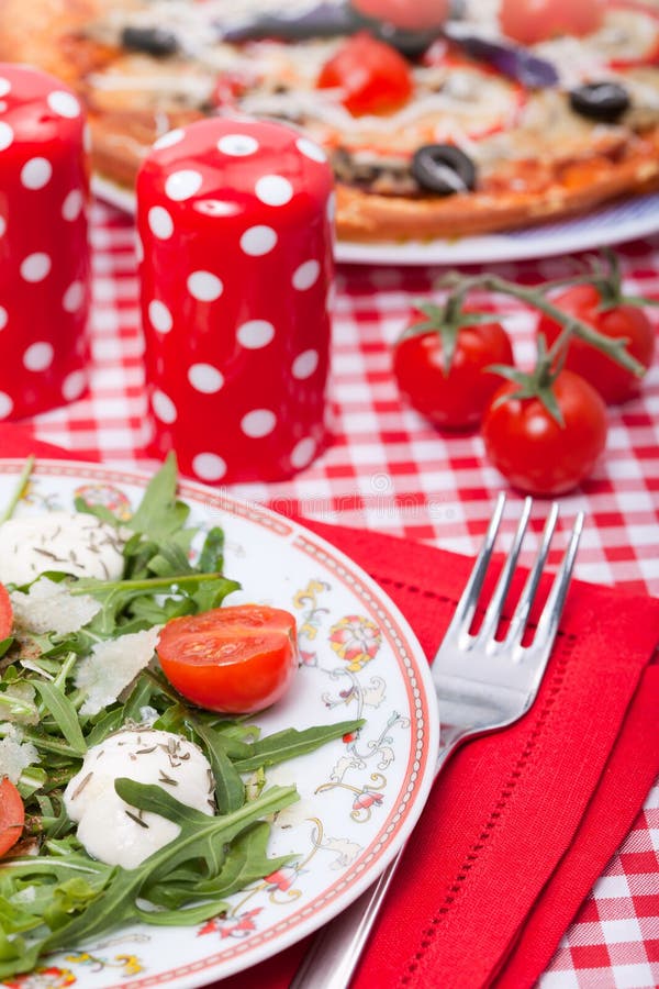Food - Tasty Italian Dinner Stock Image - Image of food, cheese: 19137783