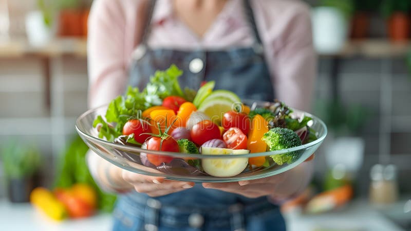 Food Technology, Digital Scale Analyzing Portion Sizes with Precise ...