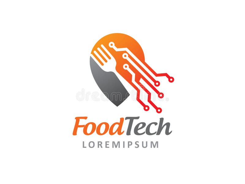 Food Technology Logo Symbol or Icon Template Stock Vector ...