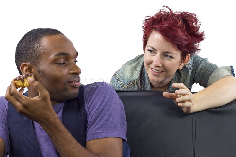Food Temptations stock image. Image of female, bite, cake - 33567357