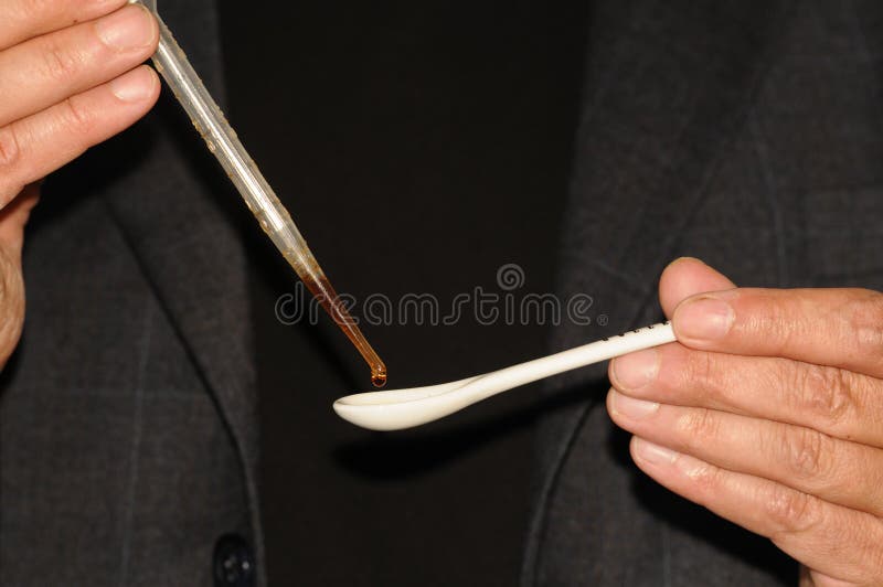 Food Testing by Odor Test or Smell Test Stock Photo - Image of ...