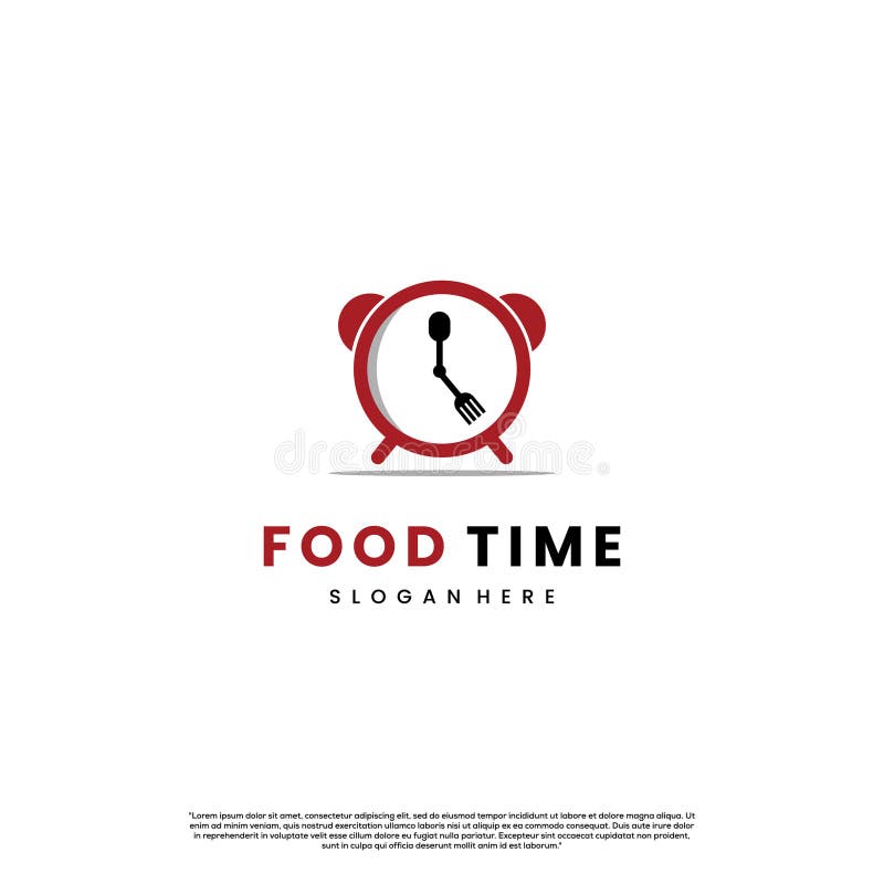 Food Time Line Icon. Meal Order Clock Sign. Vector Stock Vector ...