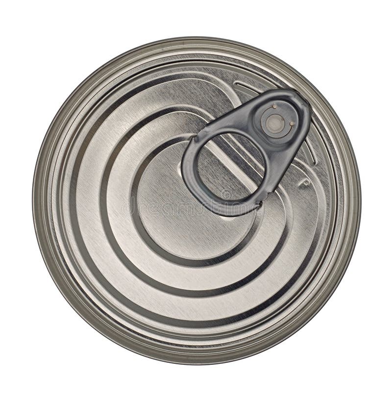 Food Tin Can Lid Stock Image Image Of Metallic Ringpull 18111983
