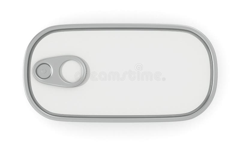 Food tin stock illustration. Illustration of closed, container - 36875384