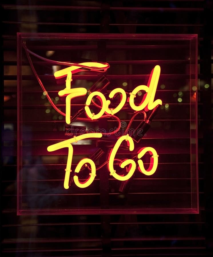 Food To Go sign stock photo. Image of antique, retro - 22588782
