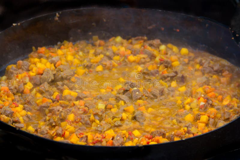 Food To the Plow Disk Typical of Argentine Gastronomy Stock Image ...
