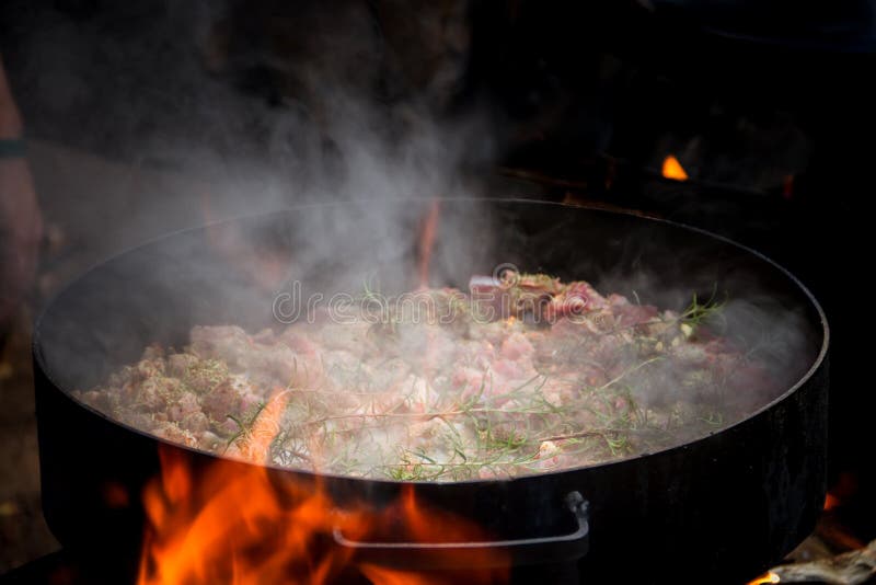 Food To the Plow Disk Typical of Argentine Gastronomy Stock Image ...