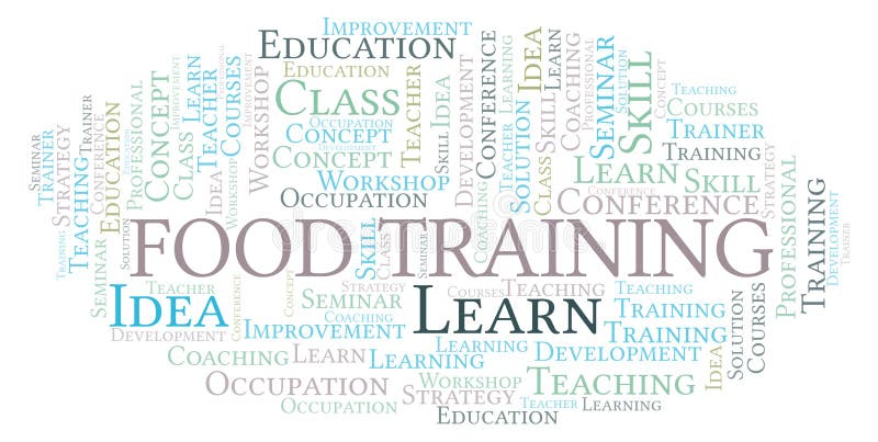 Food for Training Icons Set, Cartoon Style Stock Vector - Illustration ...