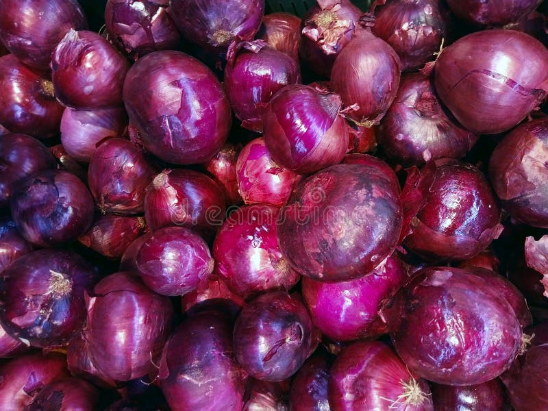 Food Wallpaper. Red Onion Background Stock Image - Image of vitamin ...