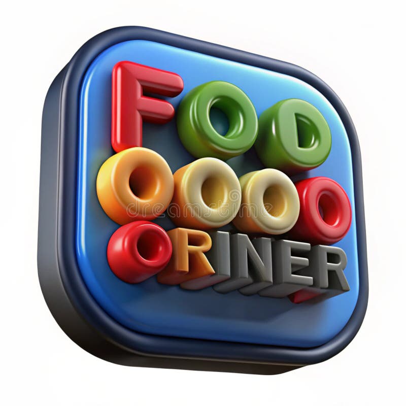 Food Web Order Online 3D Icon Stock Illustration - Illustration of ...
