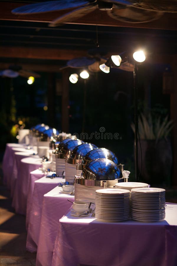 Food for the Wedding Dinner. Stock Image - Image of decor, food: 61331853