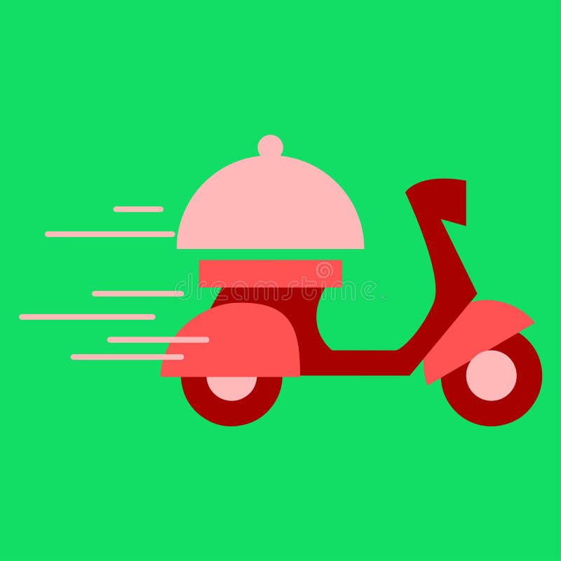 Food on Wheels stock vector. Illustration of store, symbol - 375131020