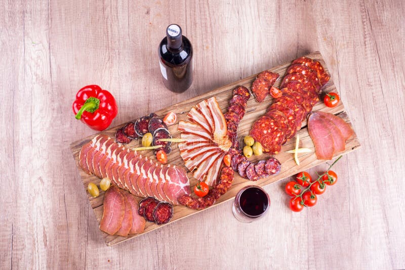 Food and Wine Perfect Combination Stock Photo - Image of appetizing ...