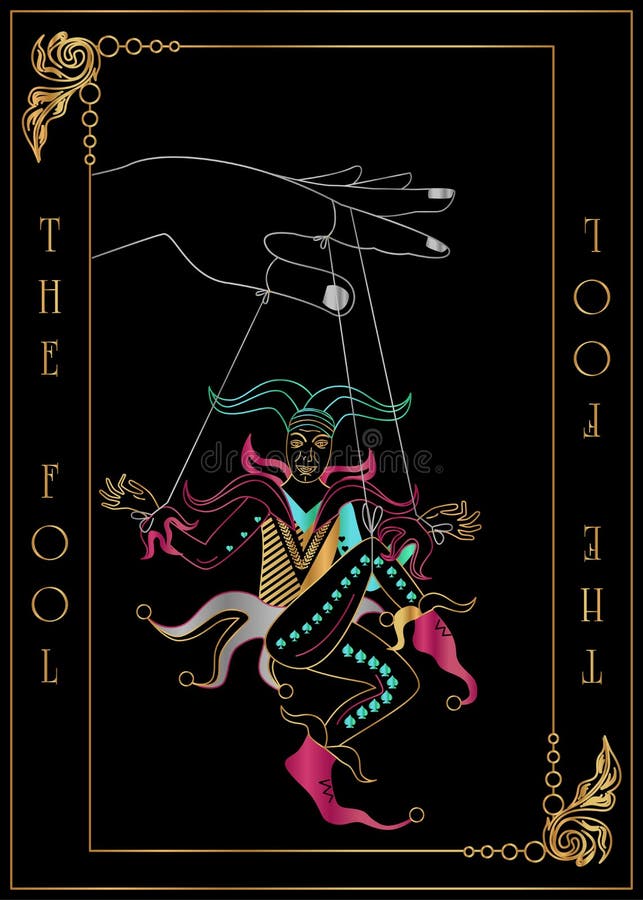 Tarot - the Fool Card stock vector. Illustration of destiny - 130461468