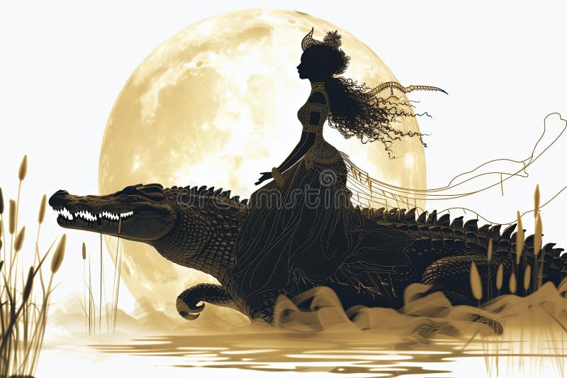Crocodile Queen Stock Illustrations – 32 Crocodile Queen Stock ...