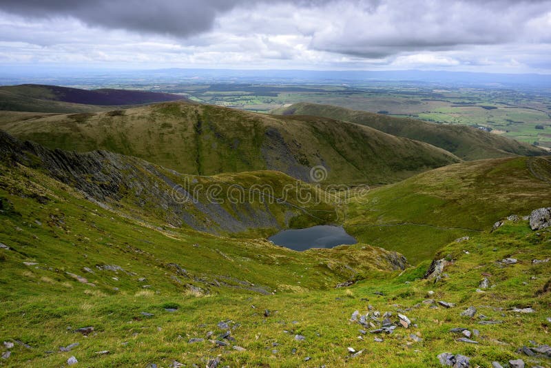 Scales Tarn stock image. Image of footpath, district - 19401091