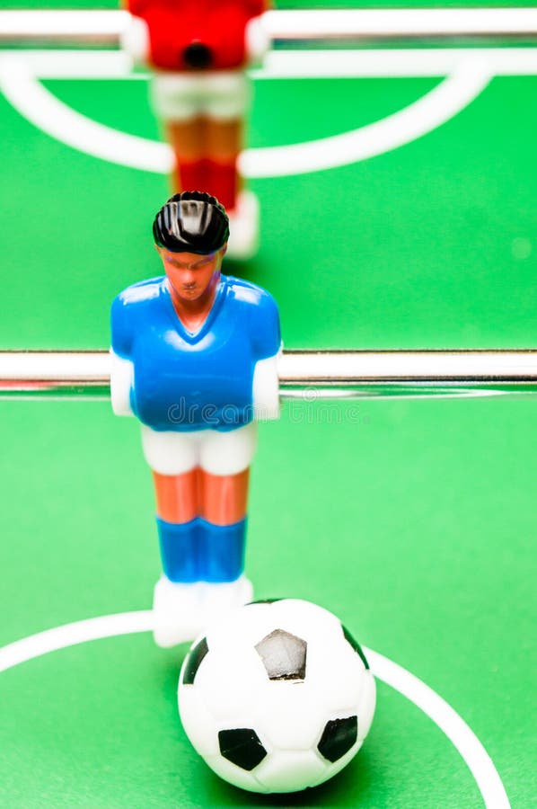Foosball stock image. Image of face, macro, field, kick - 41842777