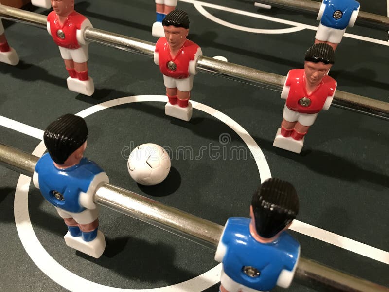 The Foosball Face-off stock photo. Image of game, arcade - 150317350