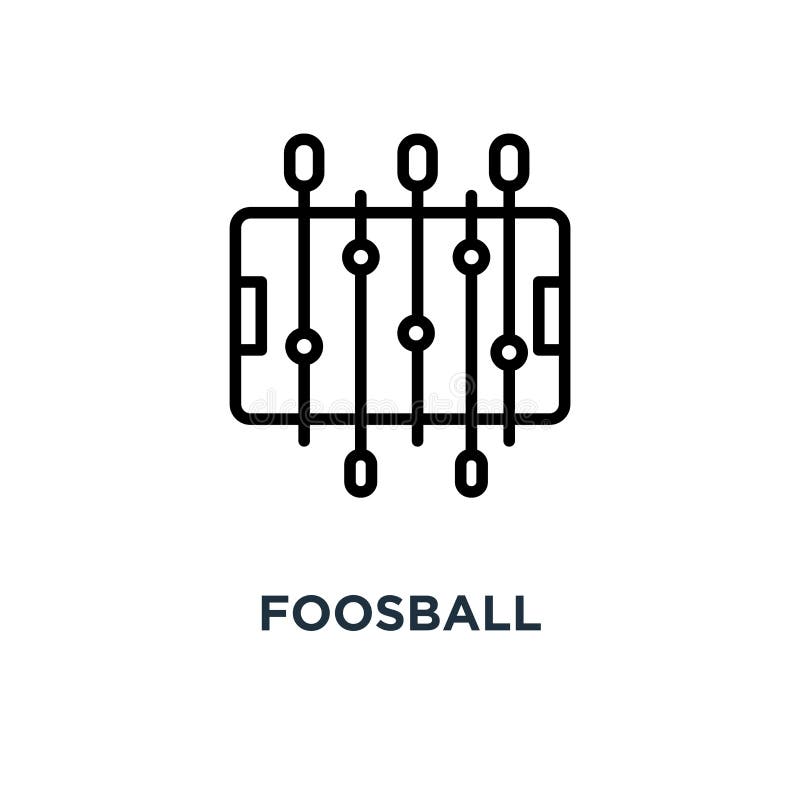 Foosball Icon. Foosball Concept Symbol Design, Vector Illustrati Stock ...