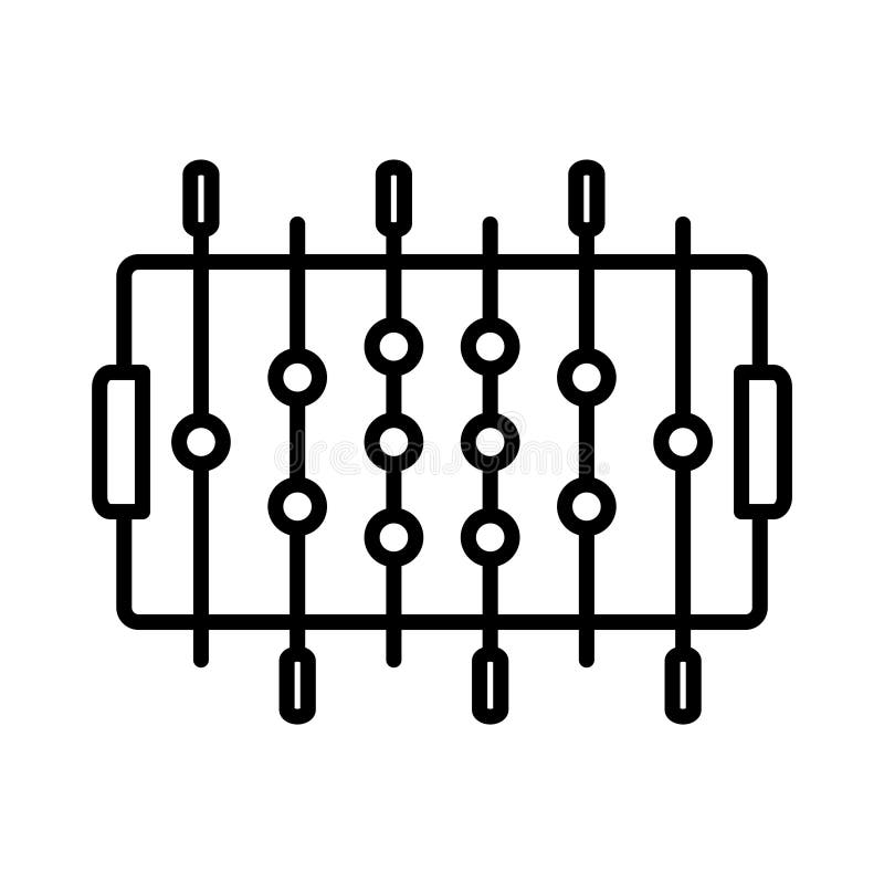 Foosball Icon. Foosball Concept Symbol Design, Vector Illustrati Stock ...