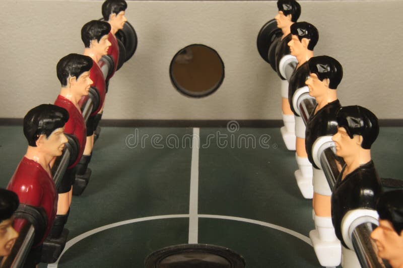 Foosball lineup stock photo. Image of pitch, lineup, teamwork - 11019322