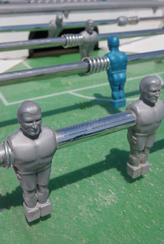 Foosball match stock image. Image of team, competition - 9103981