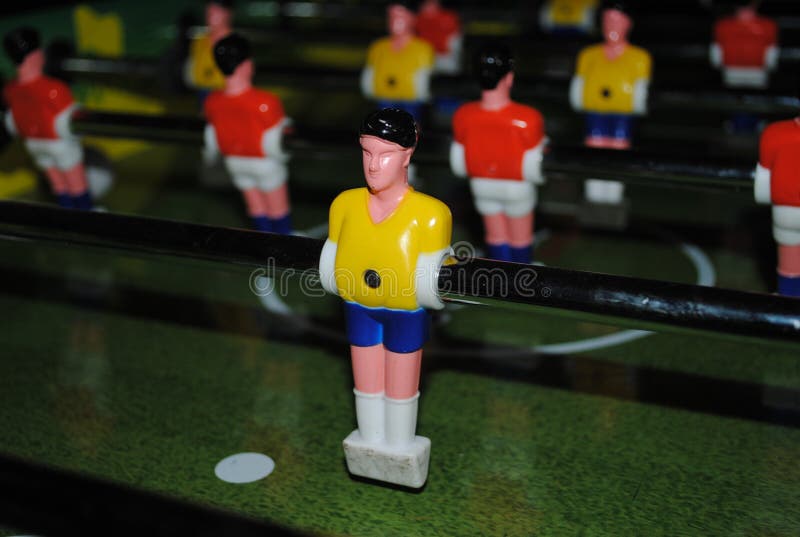 Foosball player stock photo. Image of soccer, plastic - 52343772