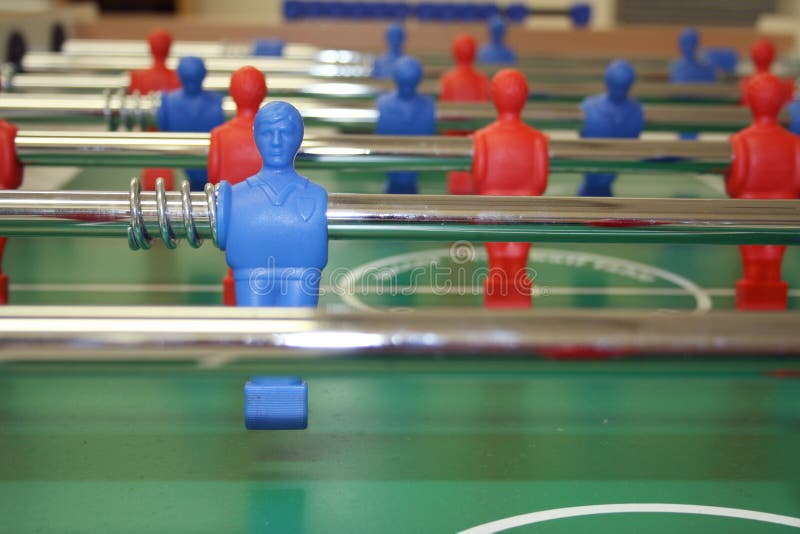 Foosball table stock image. Image of competition, face - 13546251