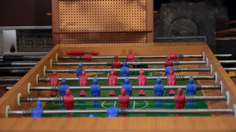 Foosball stock photo. Image of fuzzball, vintage, action - 38752262