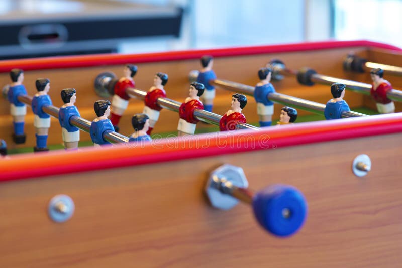 Foosball table stock image. Image of match, play, concept - 92288079
